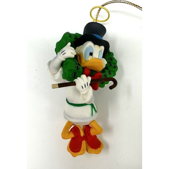 Disney | Holiday | Grolier Disney Christmas Ornament Uncle Scrooge ...